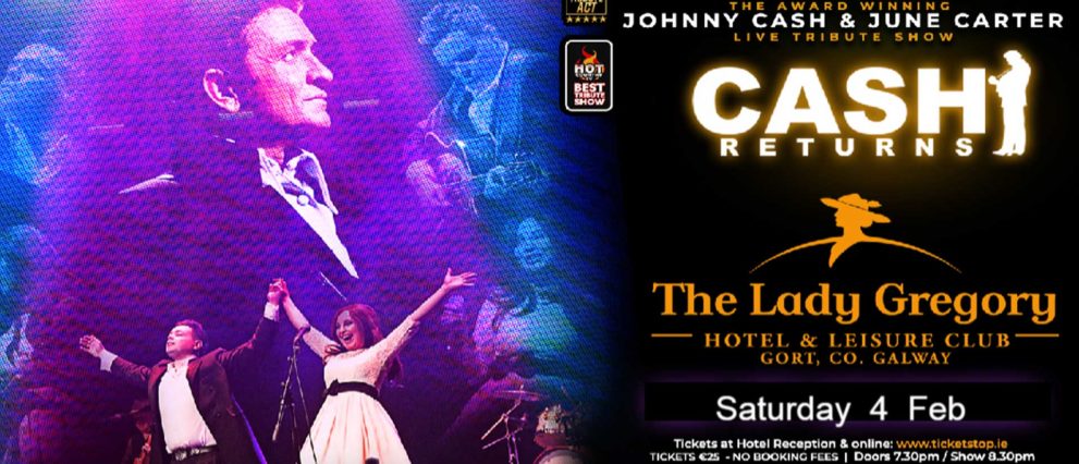 Johnny Cash Tribute Show | Cash Returns | The Lady Gregory Hotel